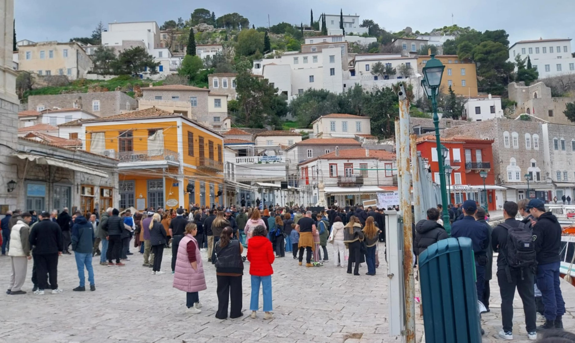 Οι πολίτες της Ύδρας συμμετείχαν δυναμικά στην πανελλήνια κινητοποίηση ...